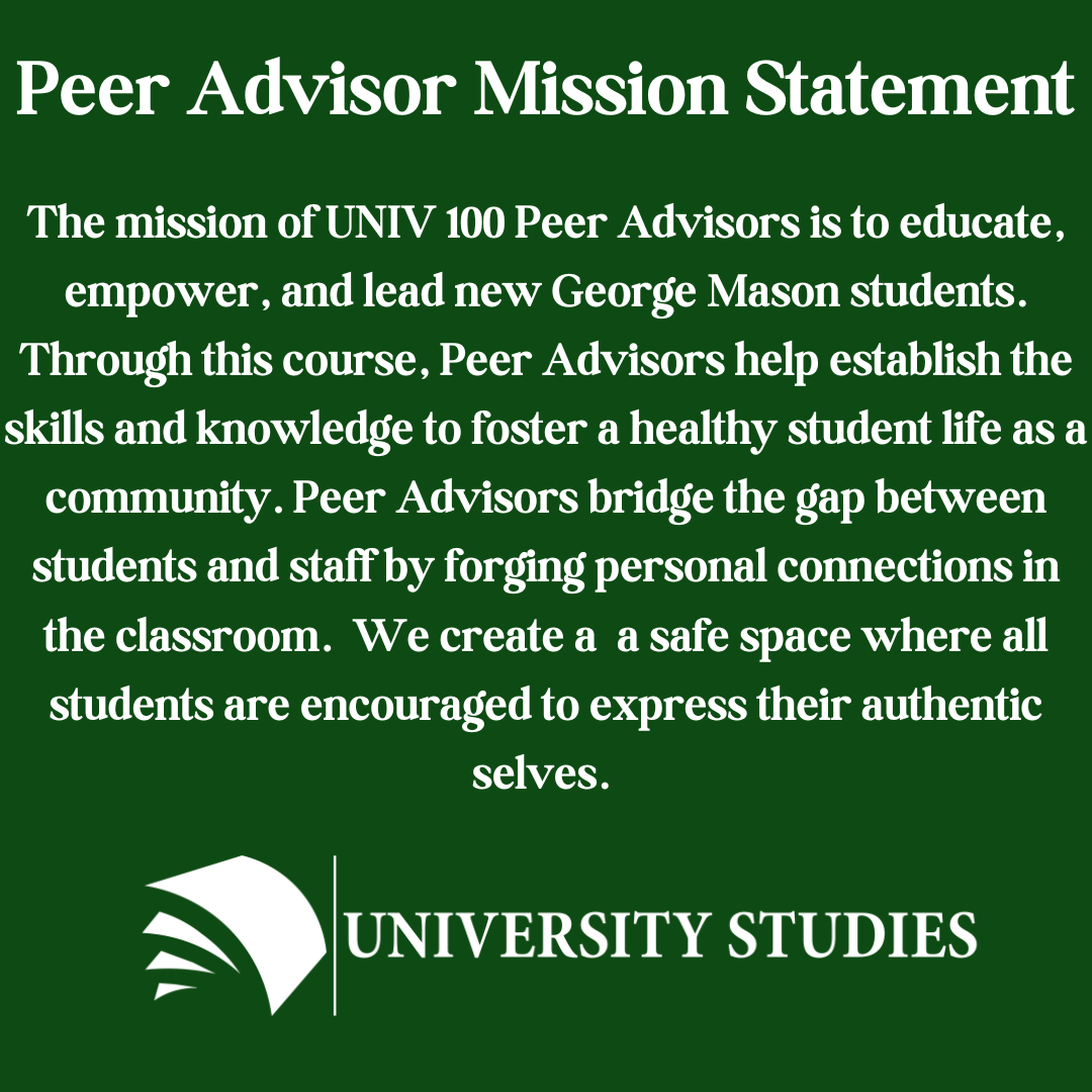Peer Advisors